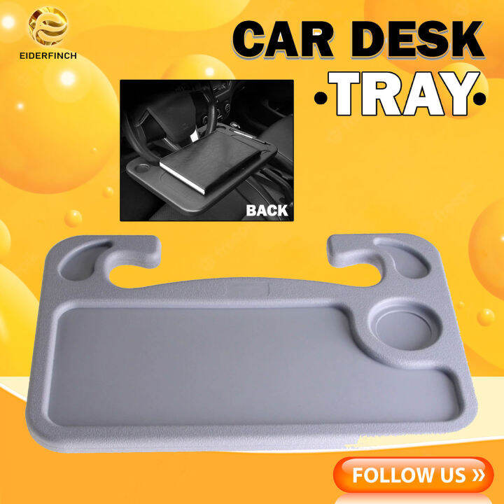 Car Laptop Stand Notebook Desk Steering Wheel Tray Car Drink Holder Car ...