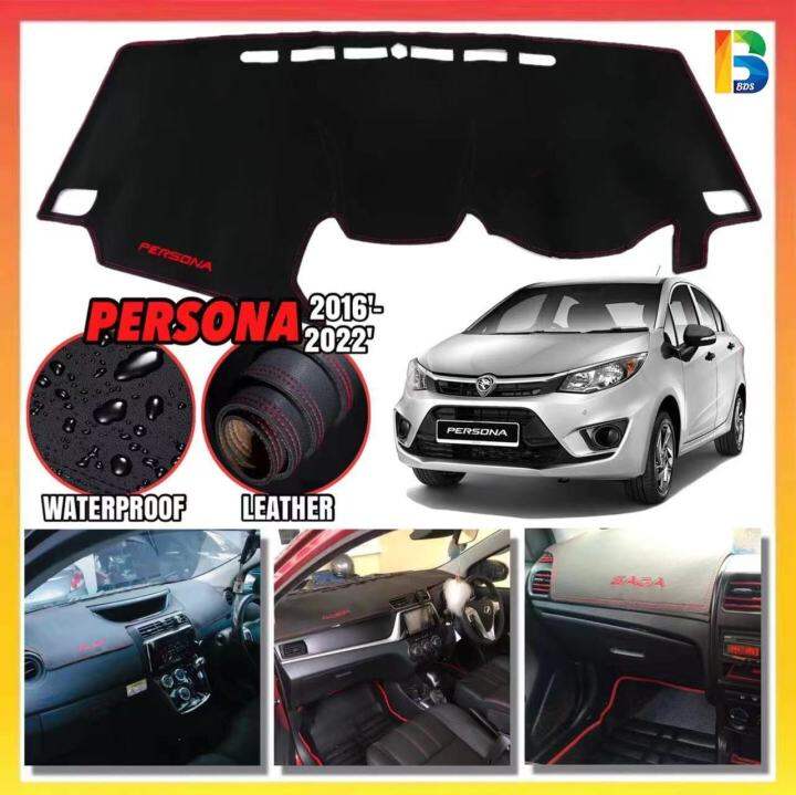 Proton Persona 2016 - 2023 Leather Dashboard Cover Car Anti Slip Mat ...