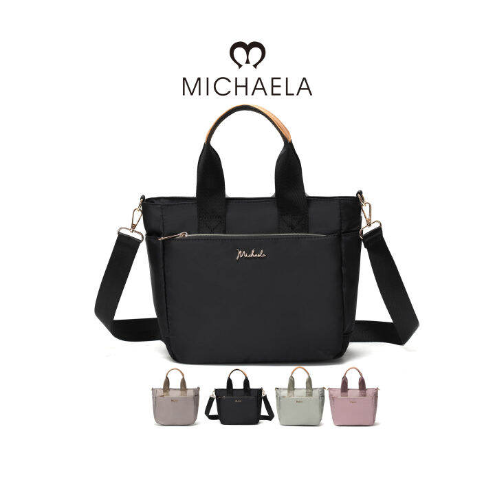 MICHAELA Large Tote Bag for Women with Sling Anti-Wear Re-Nylon ...