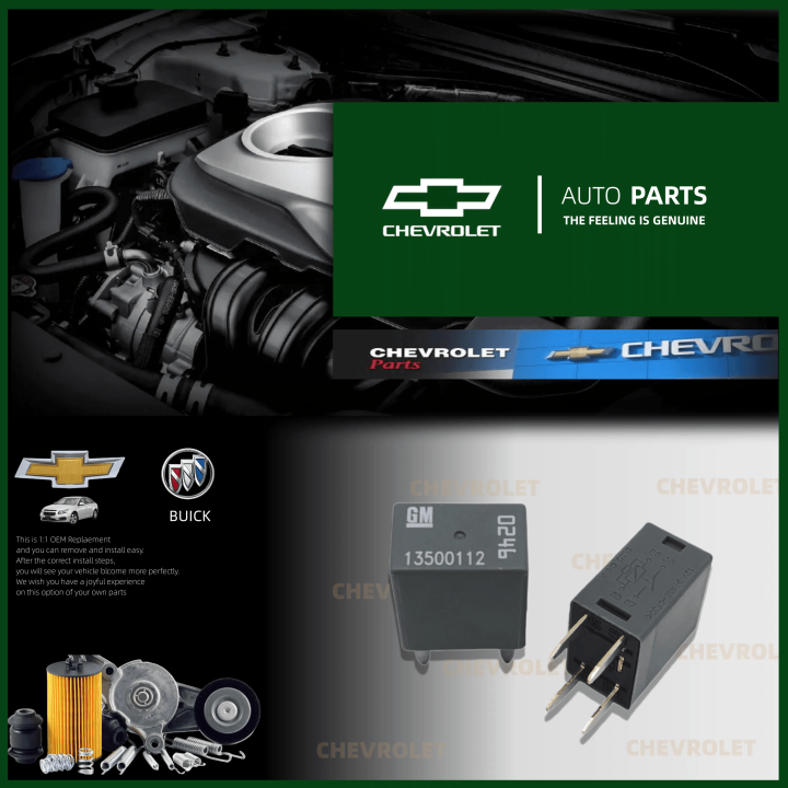 AUTO CONDITIONING FAN FUEL PUMP GM RELAY 12V 4PIN FOR BUICK CRUZE ...