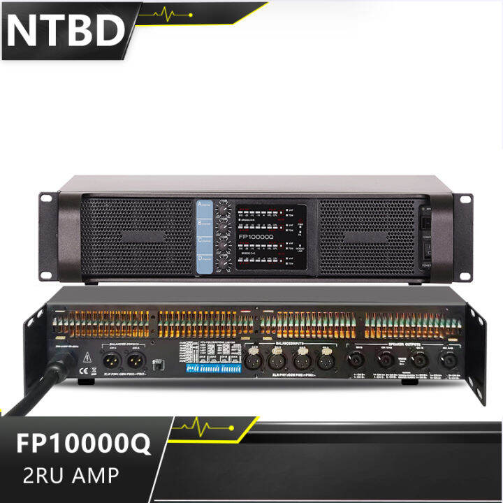 NTBD FP10000Q FP20000Q 4x1350W 2x4200W Power Amplifier 4 Channels Line Array Sound System Audio ...