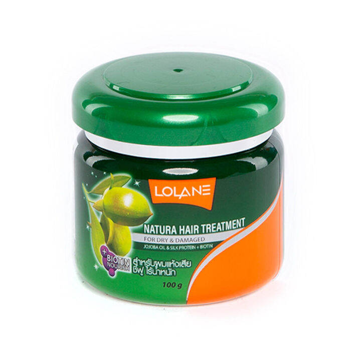 LOLANE โลแลน เนทูร่าแฮร์ทรีทเมนท์ ผมแห้ง 100 กรัม | Lazada.co.th
