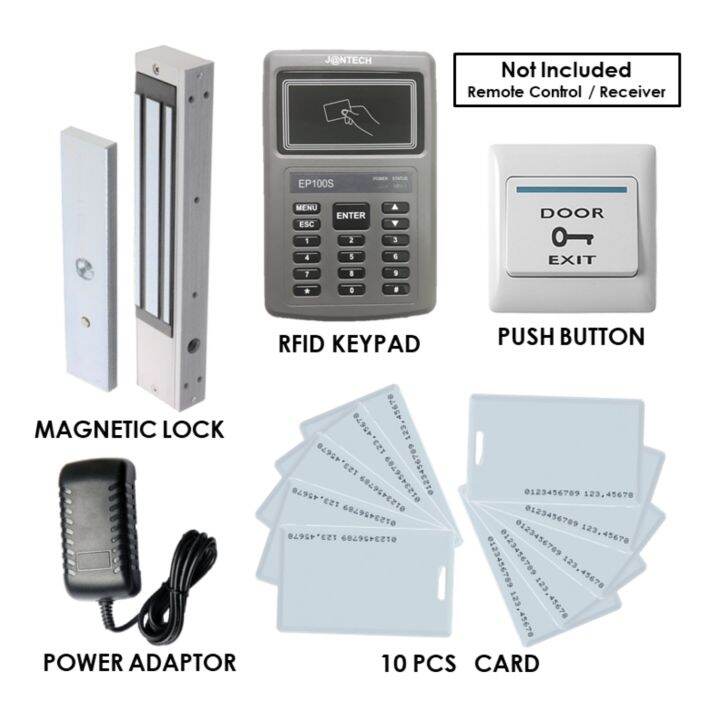 RFID Door Access Control System J@NTECH / JANTECH EP100S With Electric ...