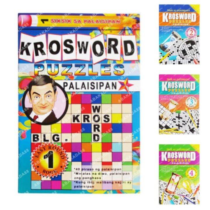 Krosword Puzzles Palaisipan Crossword Tagalog | Lazada PH