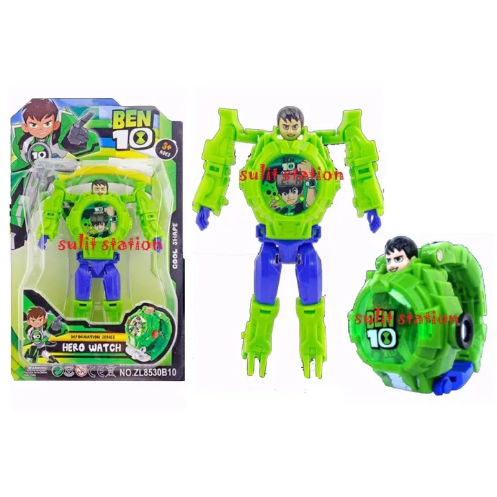 BEN10 BEN TEN 10 ROBOT DEFORMATION TRANSFORMER FIGURE KIDS TIME DIGITAL ...