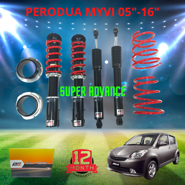 PERODUA MYVI 05-16 / VIVA (100% SERVICEABLE) ADJUSTABLE DII CLASS HIGH ...