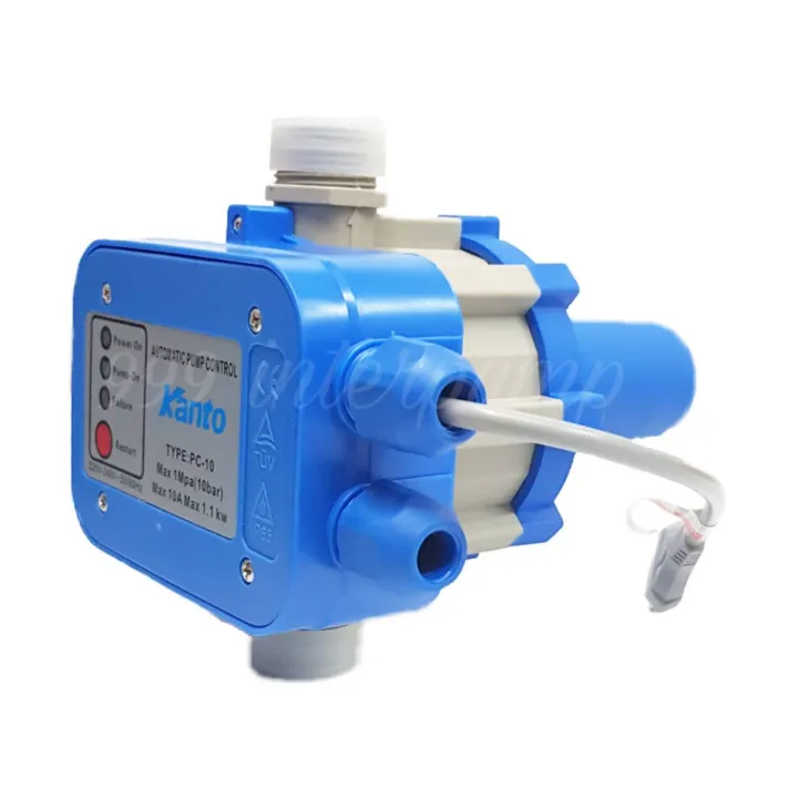 KANTO KT-PC-10 สวิทซ์ควบคุมปั๊มน้ำอัตโนมัติ อุปกรณ์ควบคุมแรงดันปั๊มน้ำแรงดันไฟฟ้า Automatic Pump ...