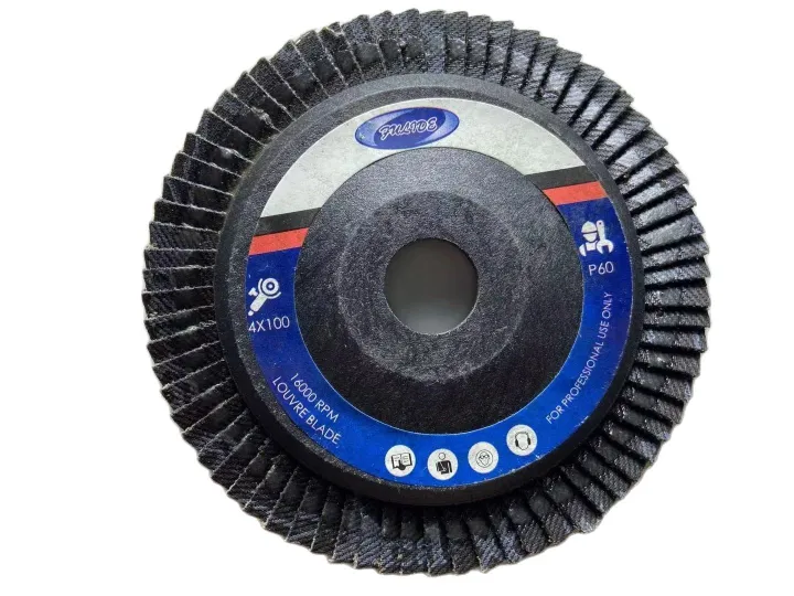 FULIDE FLAP DISC 4 inches Sanding Flap Disc Metal Backing High Quality ...