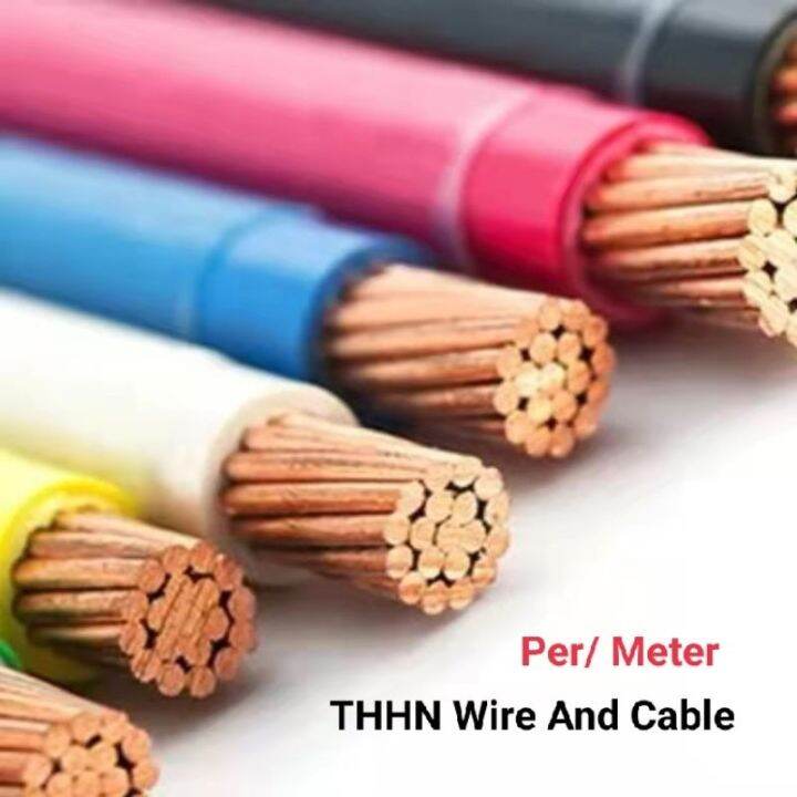 Per/ 10meter Powerflex Boston THHN Wire and Cable 14 12 10 8 | Lazada PH