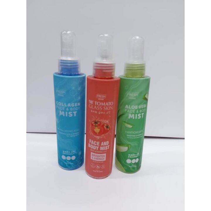 Hot lichu9150162 Fresh Skinlab Face and Body Mist Tomato/Collagen/Aloe ...