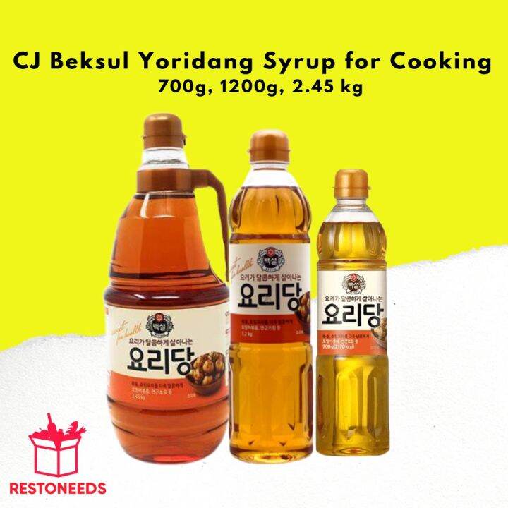 CJ Beksul Yoridang Syrup for Cooking 700g, 1200g, 2.45 kg | Lazada PH