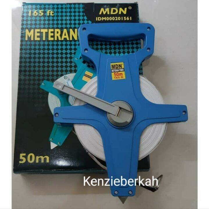 METERAN ROLL TANCAP 50 METER MDN FIBER TEBAL | Lazada Indonesia