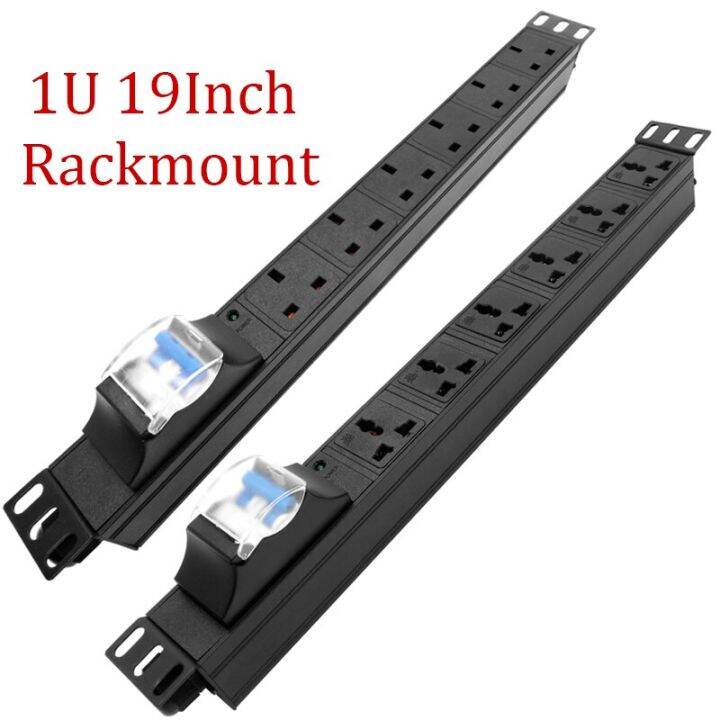 PDU Network Cabinet Socket 4000W/8000W High Power UK Power Strip 16/32A ...