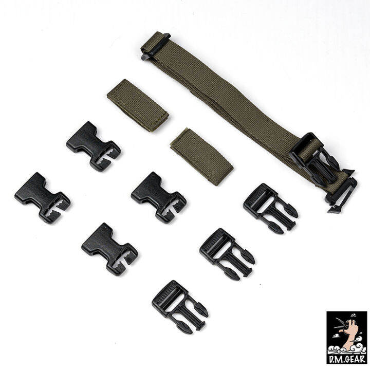 IDOGEAR Quick Release Buckle Tactical Strap 1 inch Buckle MOLLE ...