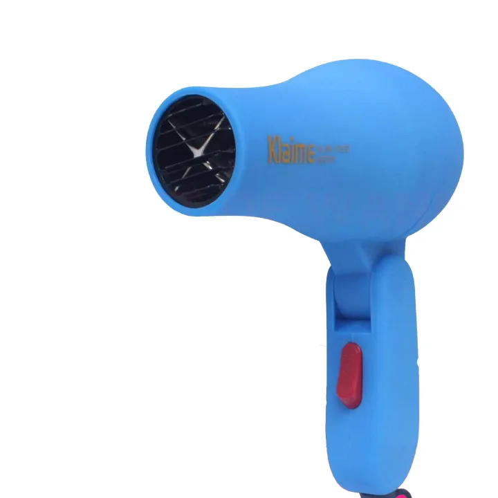 Portable Foldable Mini Hair Dryer Blower 1200(Blue) | Lazada PH