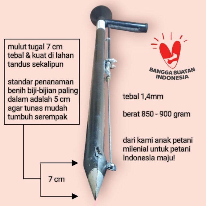 Mesin Alat Tanam Jagung dan Biji-Bijian Tugal CP08 Corn Planter ...