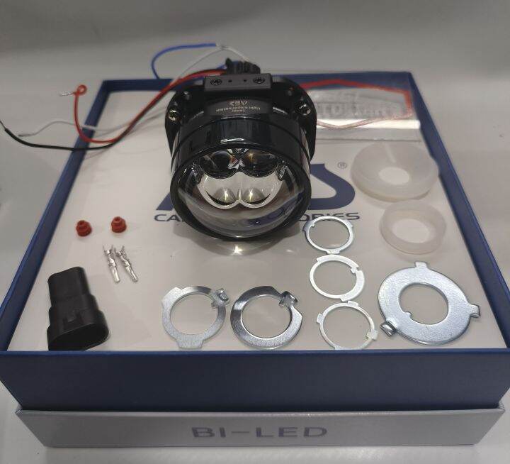 Biled AES TURBO SE Double Laser 40/60 watt 2.5 inch Blue lens Hi Lo WST ...