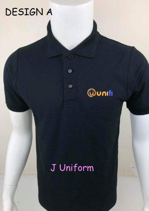 (READY STOCK- SHIP TODAY) UNIFI TM POLO SHIRT UNIFI UNIFORM INSTALLER ...