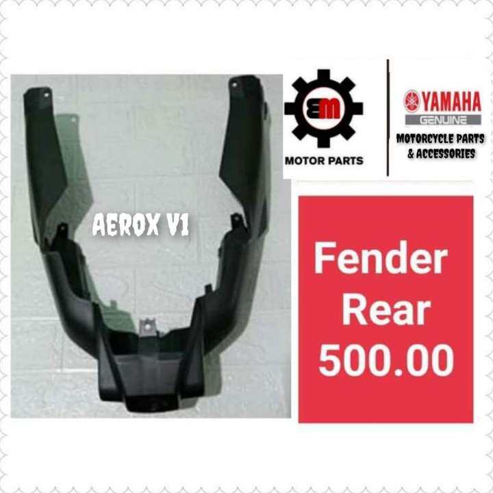 FENDER REAR FOR AEROX VERSION 1 YAMAHA GENUINE PARTS | Lazada PH