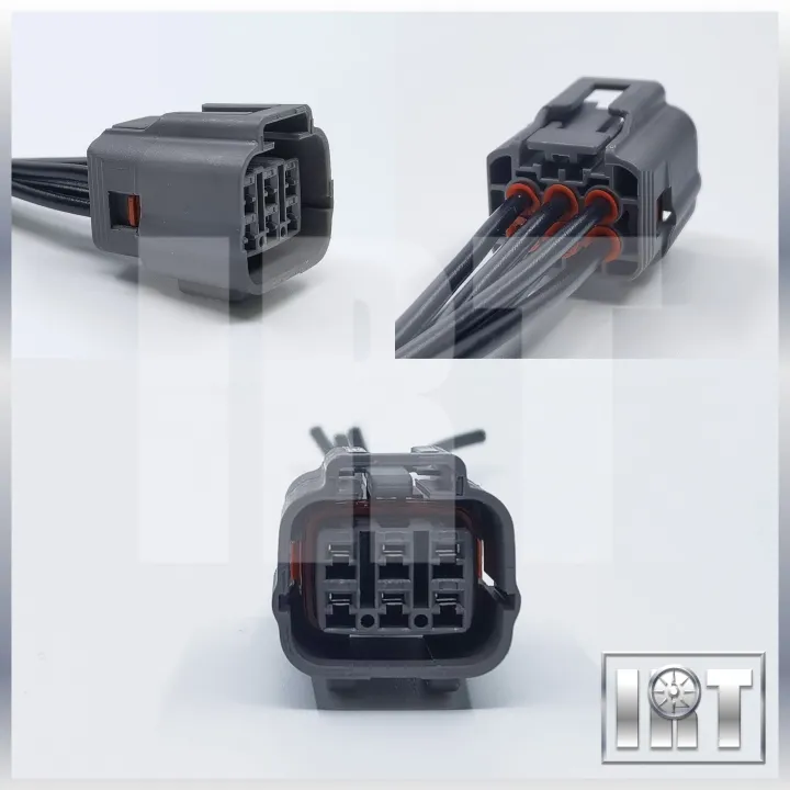 6 Pin Headlamp Socket Connector Preve Saga BLM FLX FL Soket Lampu Besar ...