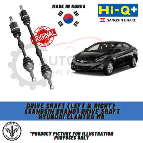 HYUNDAI ELANTRA MD DRIVE SHAFT (LEFT & RIGHT)-BRAND 100% ORIGINAL ...