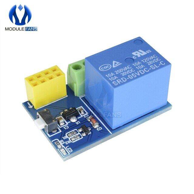 ESP8266 5V 1 Channel 1CH Relay ESP-01/01S WIFI Module for Arduino R3 ...