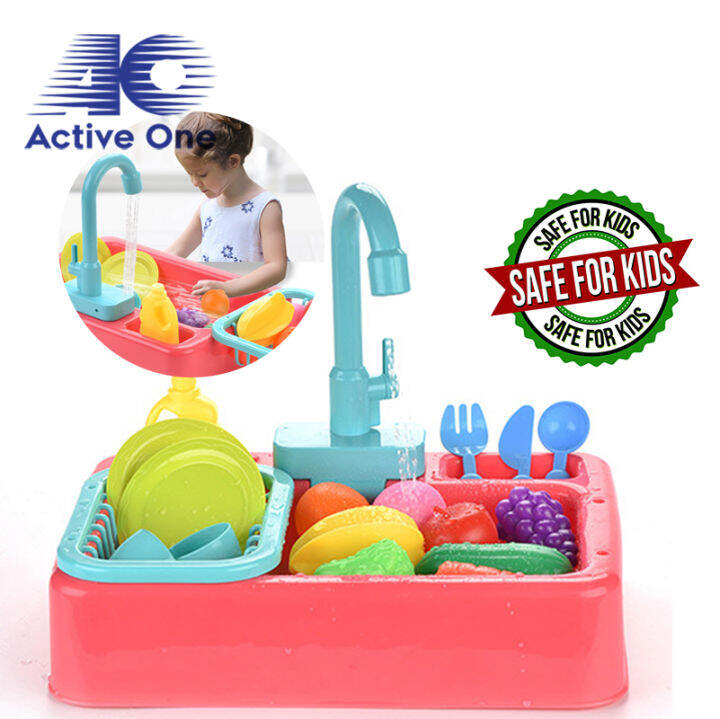 ACTIVEONE Childrens Play House Dishwasher Toy Early Education ...