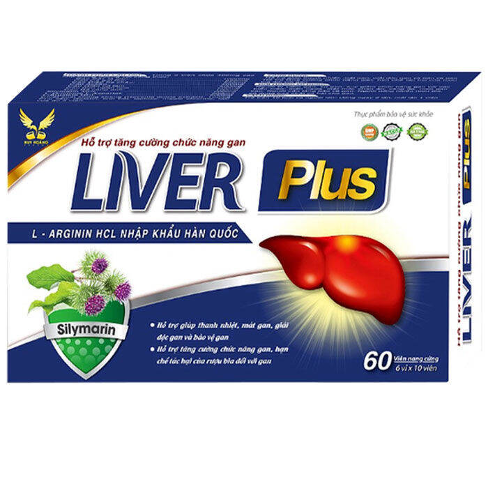 Liver Plus, hỗ trợ thanh nhiệt, mát gan, giải độc gan và bảo vệ gan ...