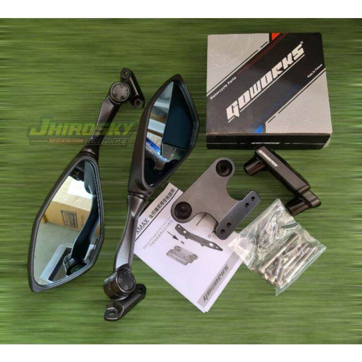 HAA- Goworks Premium Sidemirror Kit for Xmax 300 | Lazada PH