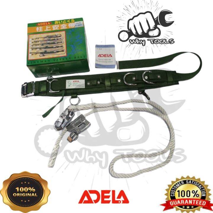 Adela H-227 Lineman Safety Belt Climbing Belt Safety Belt Fall ...