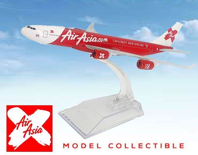 Air Asia X Airplane Die-cast Metal Model Aircraft, Plane Alloy Toys ...