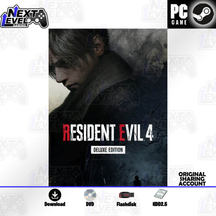 Resident Evil 4 Remake Deluxe Edition PC GAME ORIGINAL [ STEAM SHARING ] | Lazada Indonesia