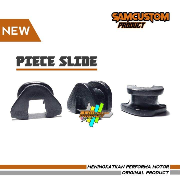 Klip Slider Piece Slide Karet Tutup Rumah Roller Racing Beat Vario Pcx ...