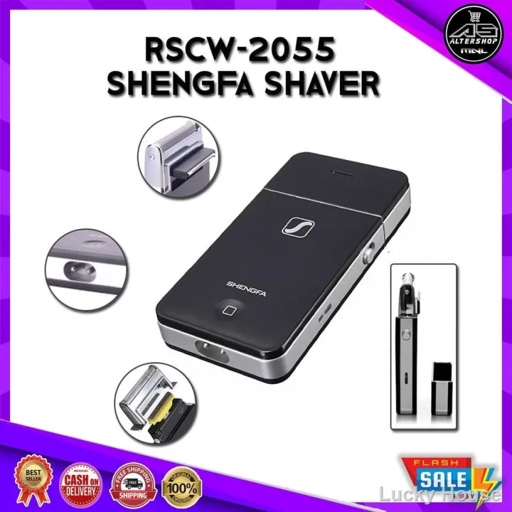 Original Shengfa Rscw-2055 Rechargeable Shaver Electric Shaver For Men ...