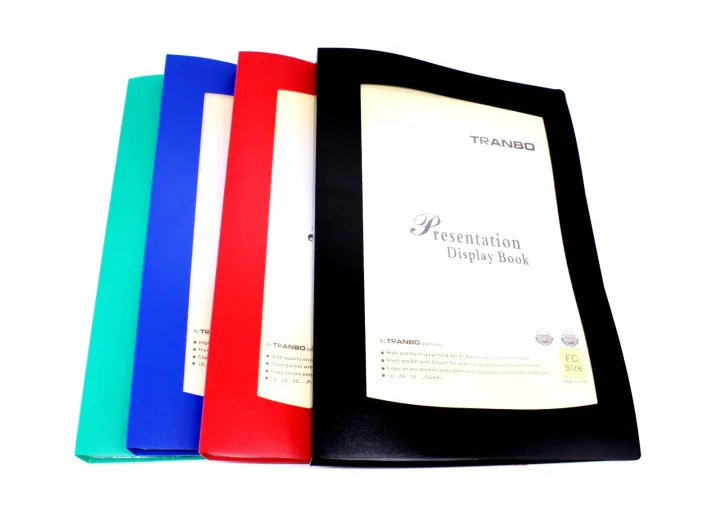 60 Pockets to 120 Pages Clear Book Display Book Non-Refillable ...