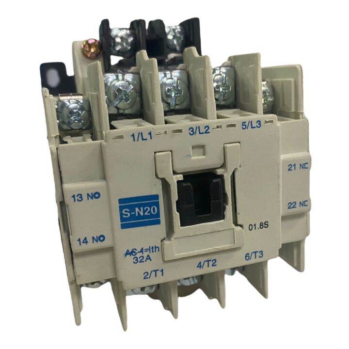 MAGNETIC CONTACTOR SN-20 AC220V แมกเนติก คอนแทคเตอร์ SN-20 220V ...