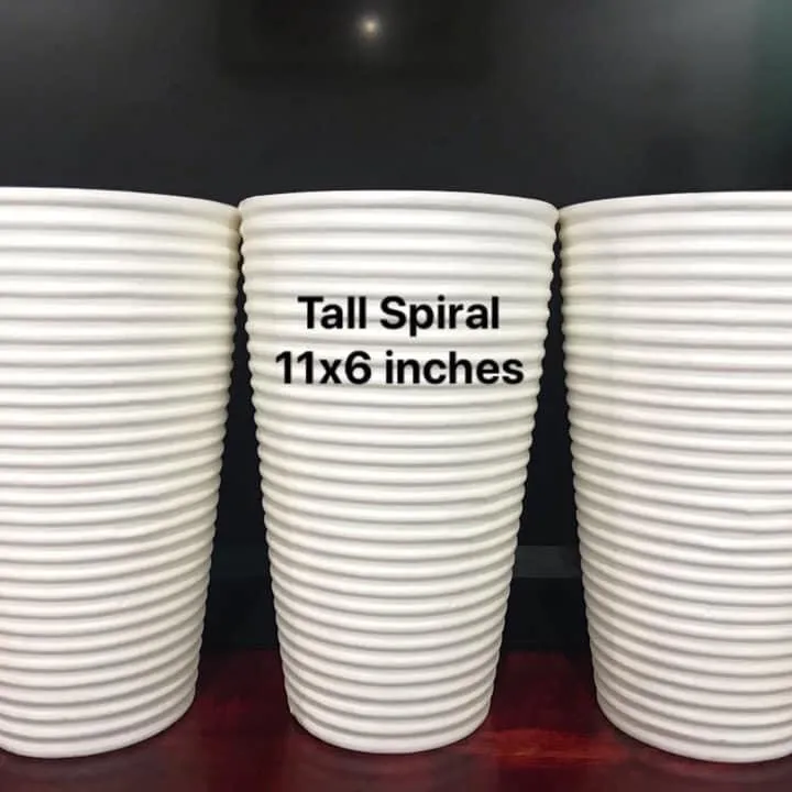Spiral Plastic Tall Pots | Lazada PH