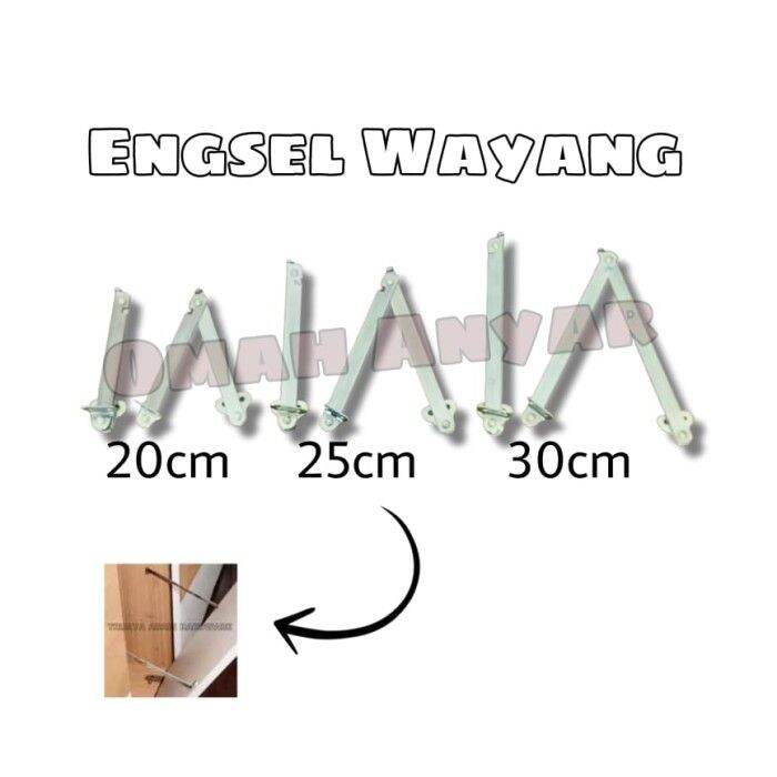 Engsel Sikutan Engsel Wayang Jendela Meja Belajar 20 25 30 | Lazada ...