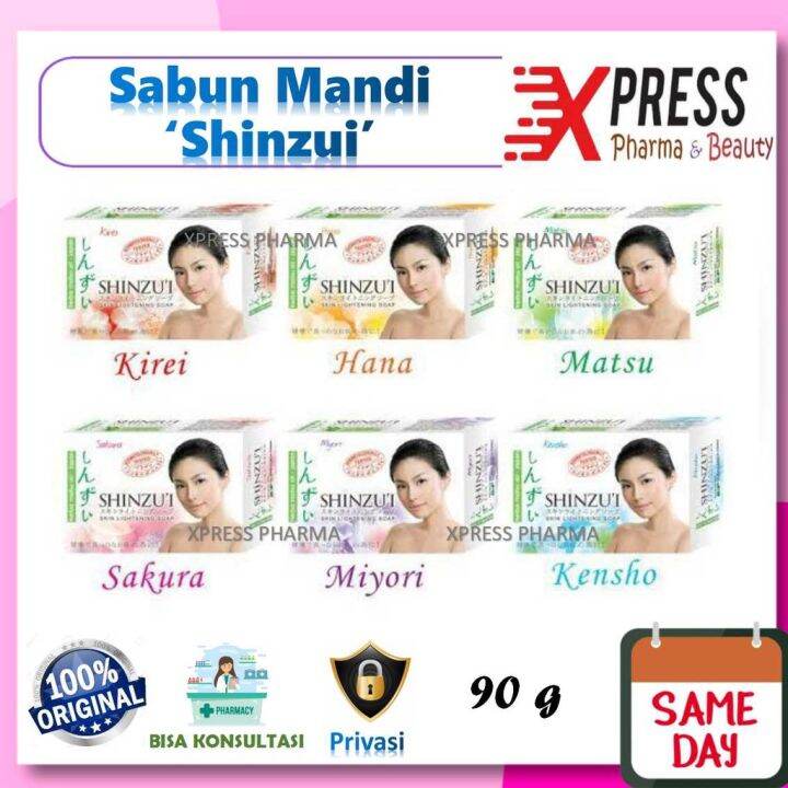 ⚡XPRESS⚡ SHINZUI Sabun Batang Skin Lightening Bar Soal Ume Mandi Shinzu ...