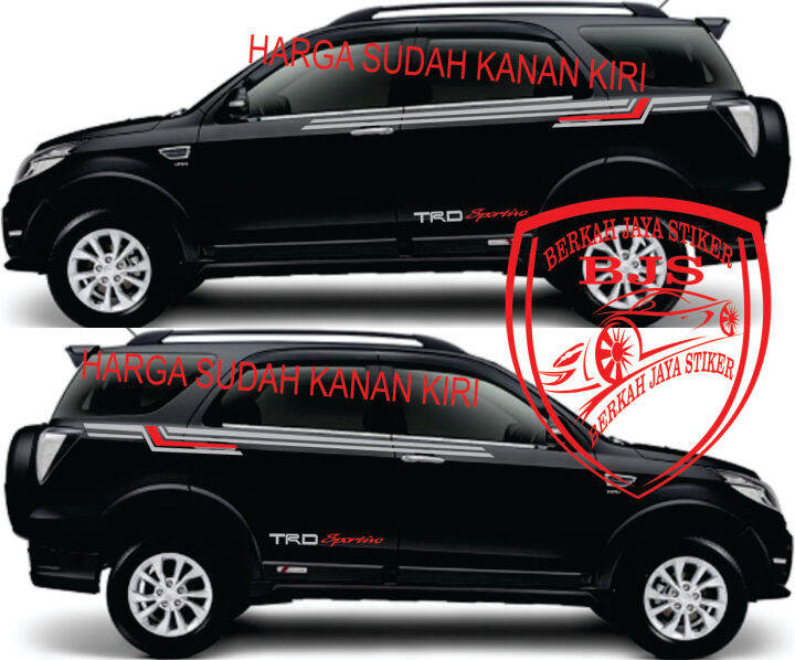 NEW cutting stiker mobil daihatsu terios sticker mobil toyota rush ...
