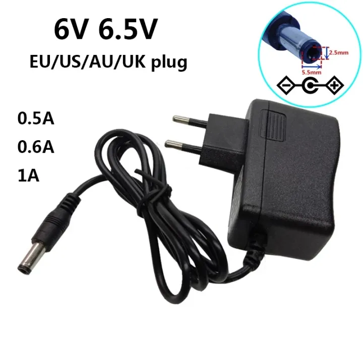 6V 6.5V 500mA 0.5A 0.6A 1A 600MA Universal AC DC Adapter Converter อะแด ...