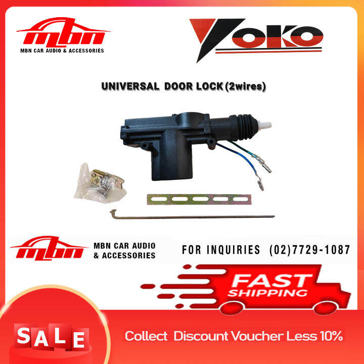 2 wires Cobra/YOKO Power Door Lock Actuator Motor Replacement Parts 1pc ...