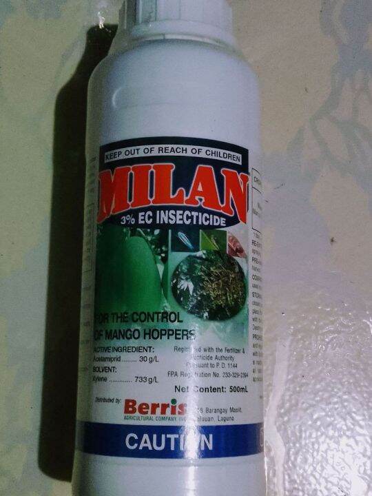 MILAN 3% ACETAMIPRID INSECTICIDE (500ML) BY BERRIS | Lazada PH