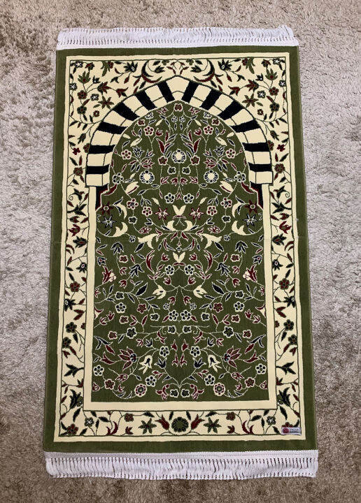 SEJADAH RAUDAH RAUDHAH ORIGINAL DESIGN MASJID NABAWI MADINAH 5mm TEBAL ...