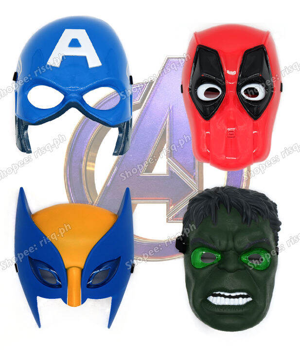 Super Hero Assemble High Quality Superhero Light Glowing Mask for ...