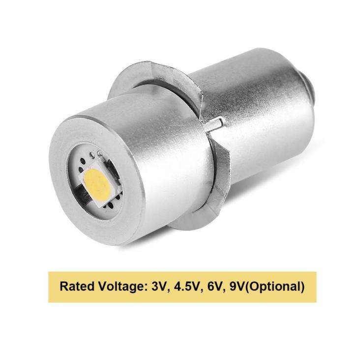 1pc P13.5S Base 1W Aluminum LED Flashlight Replacement Bulb Lamp ...