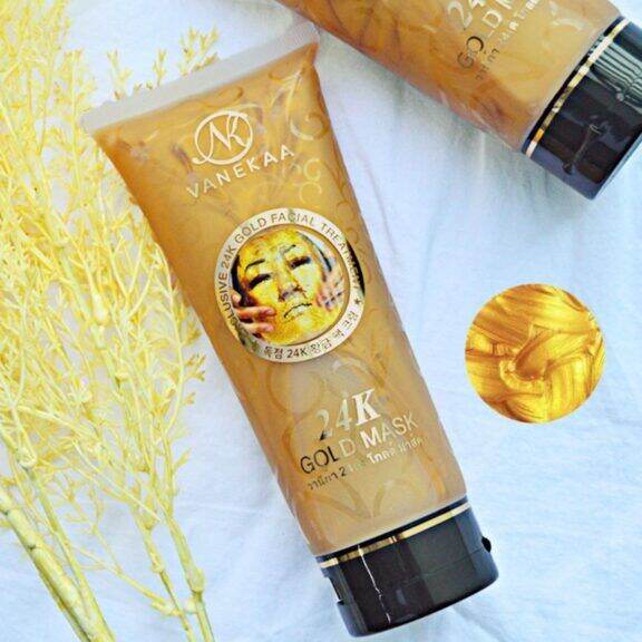 VANEKAA 24K GOLD MASK วานีก้า 24เค โกลด์ มาส์ค 220 ml. | Lazada.co.th