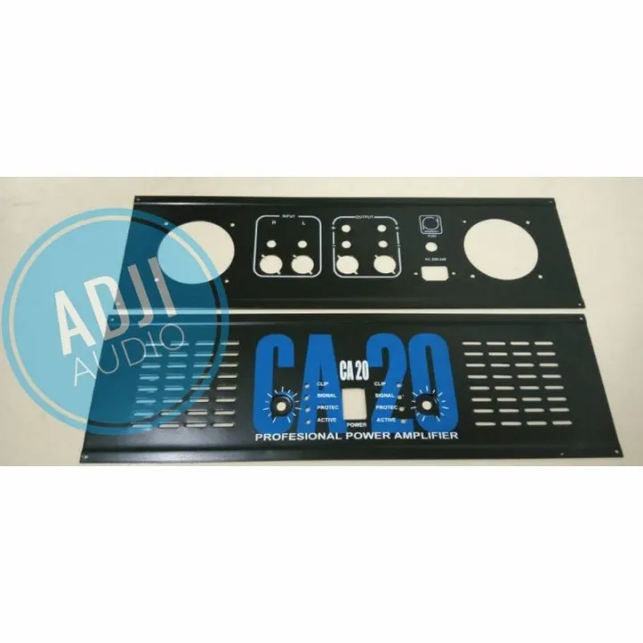 PLAT AMPLIFIER PANEL BOK BOX POWER CA 30 CA 20 CA 10 CA 18 4 CHANEL ...