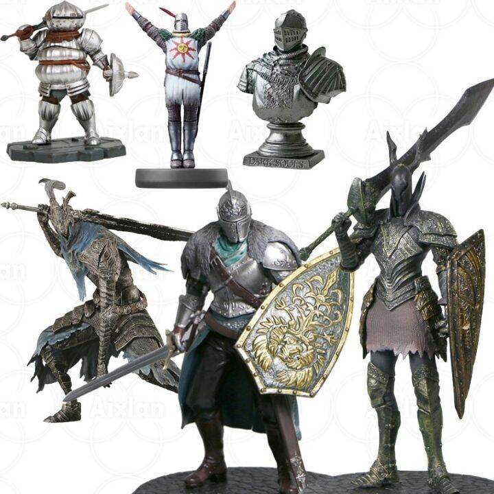 19cm Dark Souls Figure Heroes of Lordran Siegmeyer Black Knight Faraam ... 19cm Dark Souls Figure Heroes of Lordran Siegmeyer Black Knight Faraam ...