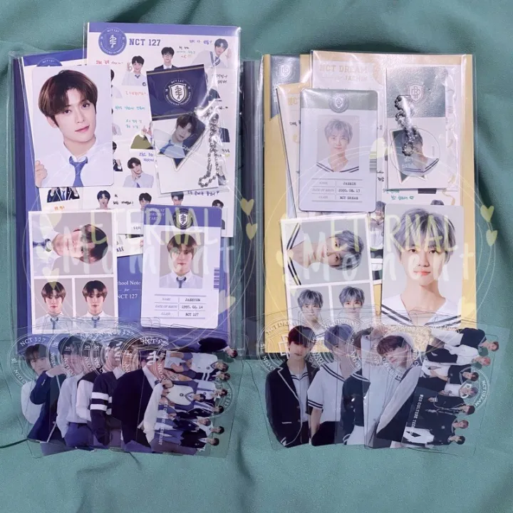 READY Sharing BACK TO SCHOOL KIT NCT 127 2021 sticker set jaehyun mark ...